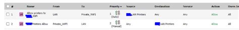 help allowing computers to print to different vlan networking