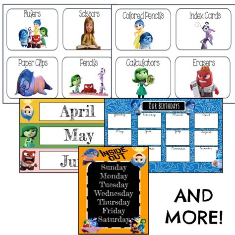 Inside Out Classroom Theme By The Comprehensive Teacher Tpt