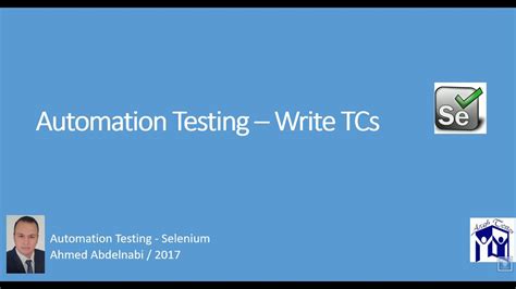 010 Selenium Tcs Part 2 Youtube