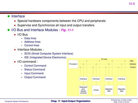 Ppt 11 Input Output Organization Powerpoint Presentation Free Download Id6240906