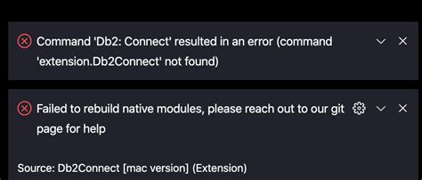 Commands Are Not Working How To Proceed Issue Ibmdb Vscode Extension GitHub