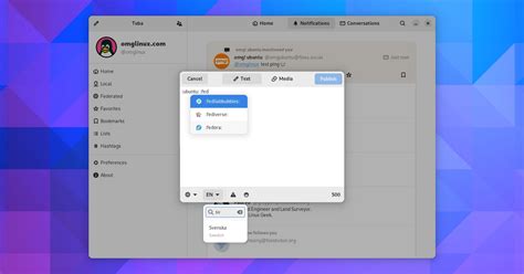 More Features Added To Tuba A Gtk Mastodon App For Linux Omg Linux