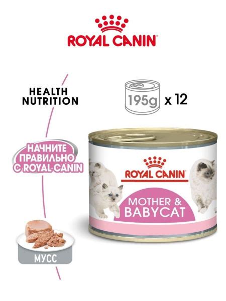 Корм для котят влажный Royal Canin Mother & Babycat, 12 шт. - купить с ...
