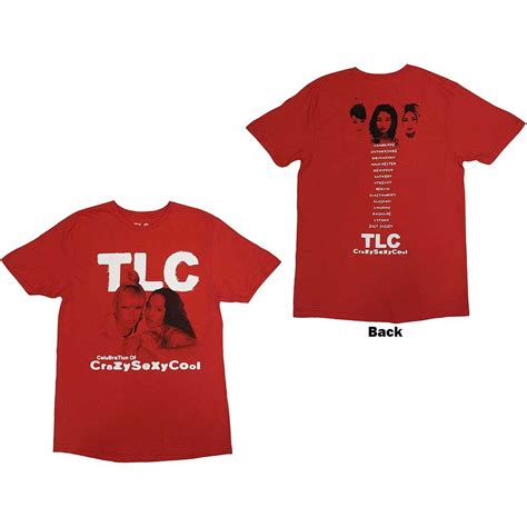 Tlc Unisex T Shirt Celebration Of Csc European Tour 2022 Back Print And Ex Tour