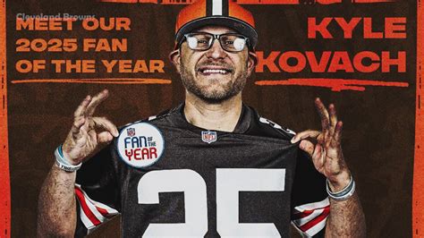 Kyle Kovach Crowned Cleveland Browns Fan Of The Year For 2025