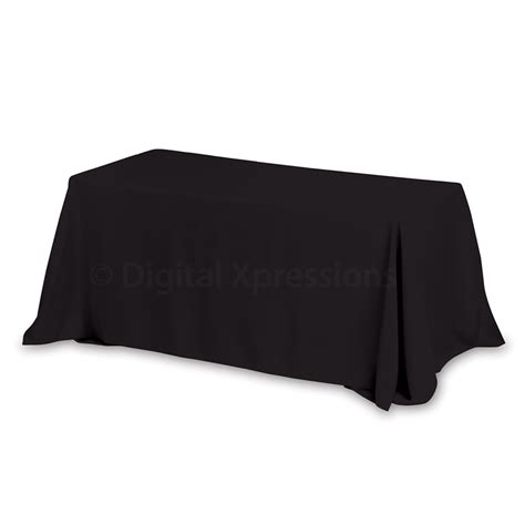Blank Table Throw 3 And 4 Sided Digital Xpressions
