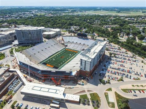 Kinnick Stadium Iowa City Iowa Dronegenuity