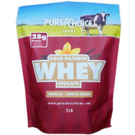 Whey Isolate Protein Powder Pure Choice Farm Pure Choice Farms
