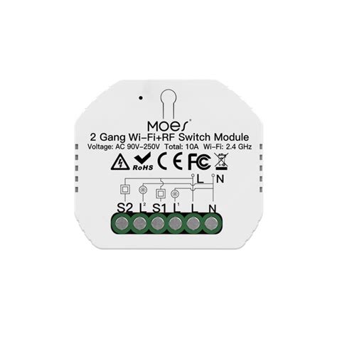 Module De Commutation Wifi Intelligent 2 Voies Moe Grandado