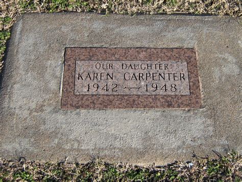 Karen Carpenter 1942 1948 Find A Grave Memorial