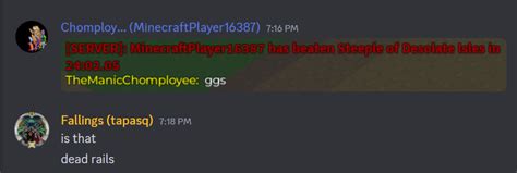 Both The Rails And His Brain Are Dead Probably Fandom