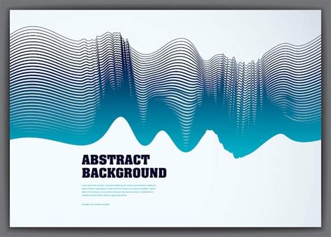 Premium Vector Wave Lines Fluid Vector Abstract Background 3d Dynamic Stripes Motion Art