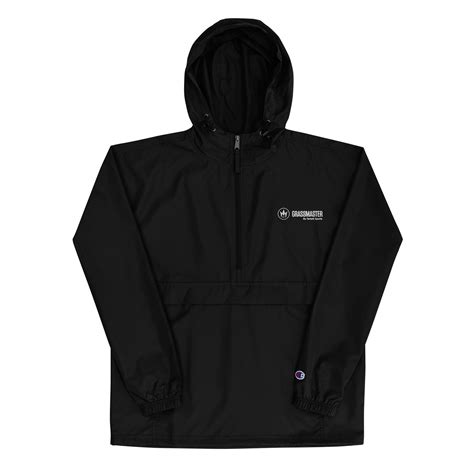 Embroidered Champion Packable Jacket Tarkett Sports
