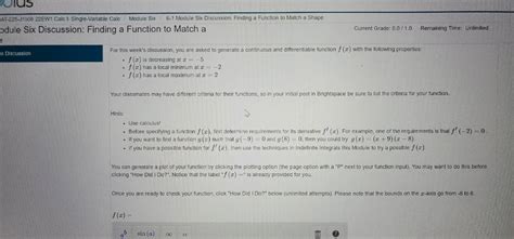 [solved] mat 225 calculus module 6 discussion at 225 j1508 22ew1 calc