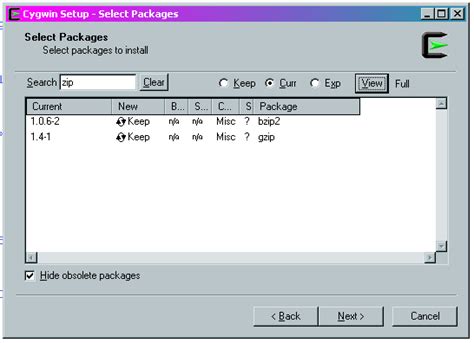 Installation Which Cygwin Package Contains The Zip Command Super User