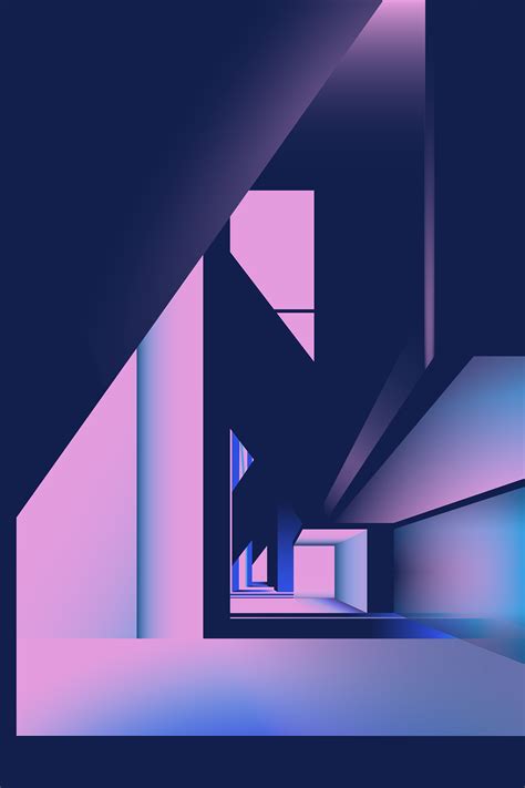 Gradient Structure On Behance