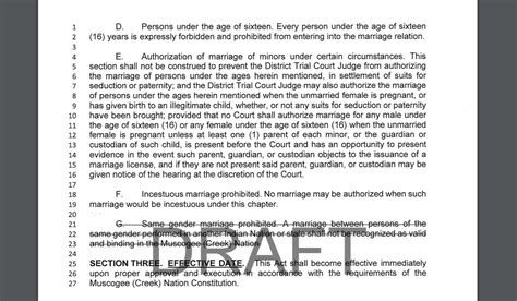 Why Are You Doing This Muscogee Nation Same Sex Marriage Bill Fails