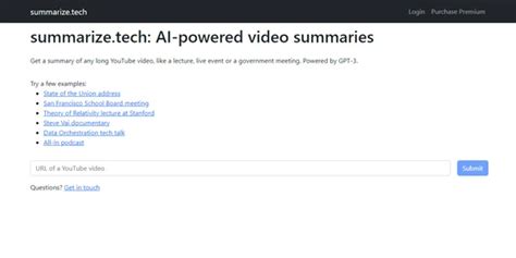 Summarize Tech Ia Alternatives Et Similaires 2025 Aixploria