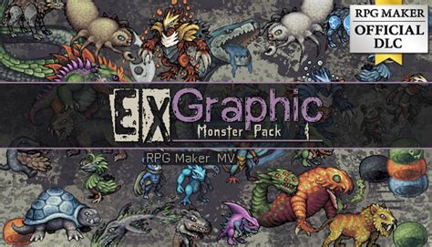 Steam Rpg Maker Mv Ex Graphic Monster Pack 1