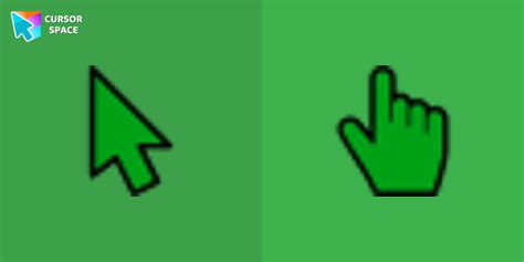 custom cursor custom cursor green for chrome theme cursor space