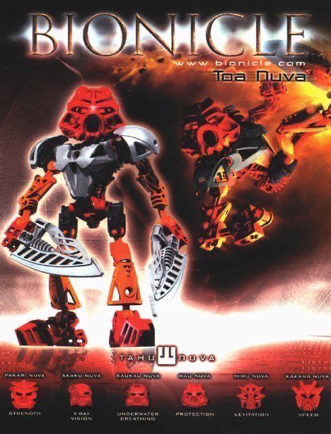 Tahu Nuva Symbol Bionicle Heroes Elemental Powers Bionicle