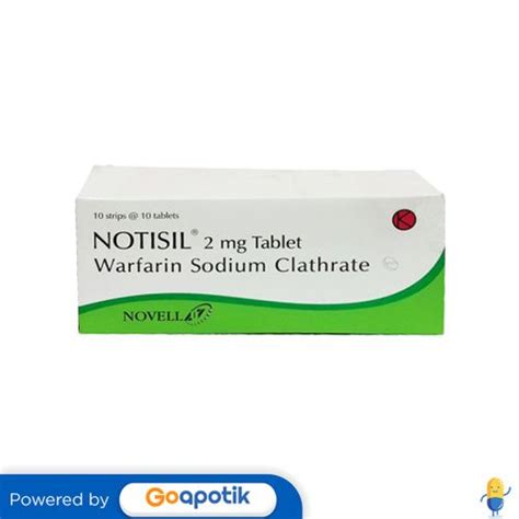 Jual Notisil 2 Mg Box 100 Tablet Shopee Indonesia