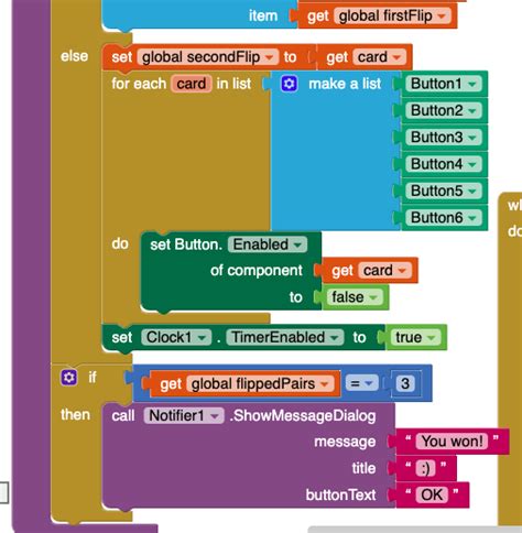Memory Game Quiz MIT App Inventor Help MIT App Inventor Community