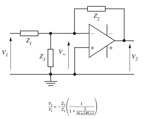 voltage gain transfer function