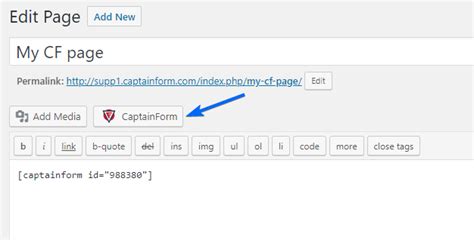 How To Prefill Embedded Forms CaptainForm