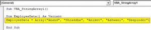 VBA String Array How To Use String Array In Excel VBA