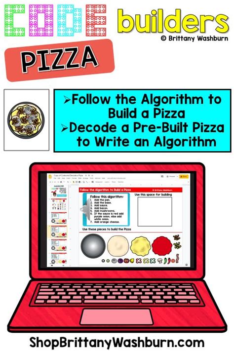 Pizza Code Builders Digital Activities