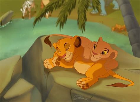 Lion King Simba And Nala Cubs