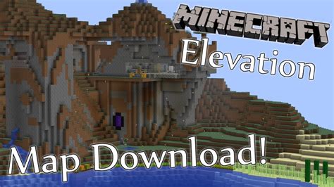 Minecraft Elevation Survival Map Download Youtube