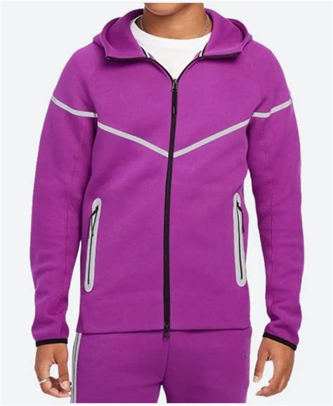 Tech Windrunner Reflective Hooded Jacket