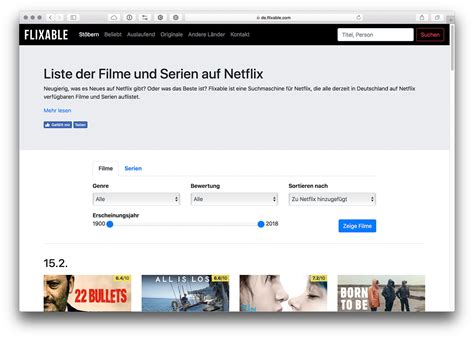 Flixable Listet Neue Filme Und Serien Auf Netflix ⋅ Ifunde