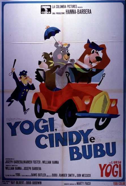 Yoghi Cindy E Bubu 1964 Filmtvit