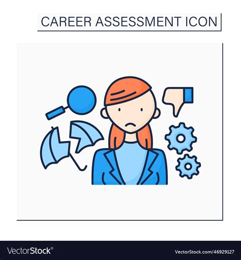 Unstable Job Color Icon Royalty Free Vector Image Unstable Job Color Icon Royalty Free Vector Image