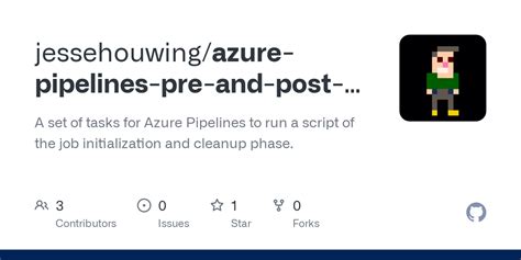 Github Jessehouwingazure Pipelines Pre And Post Tasks A Set Of