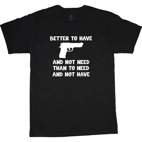 2nd Amendment Decal Shirt For Men Funny Saying Pro Gun Rights Tshirt