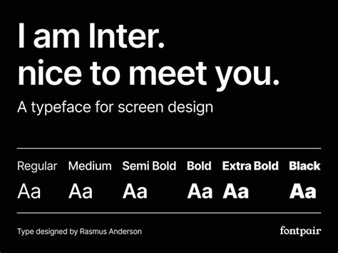 Discover The Versatile Inter Typeface