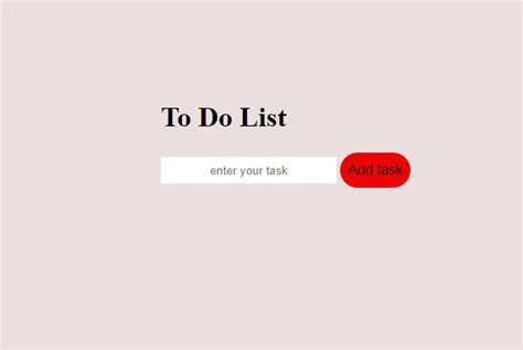 How To Build A List App With Html Css And Javascript Vishnoo Sharama Posted On The Topic