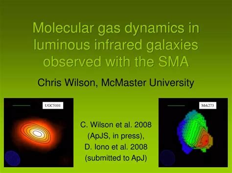Ppt Molecular Gas Dynamics In Luminous Infrared Galaxies Observed