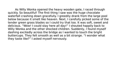 The Chocolate Room Powerful Descriptive Writing Charlie And The Chocolate Factory Roald Dahl