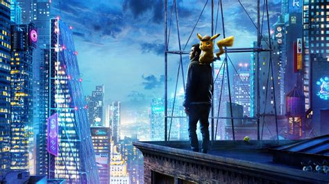 Pokémon Detective Pikachu Cityscape Anime Pokémon Hd Wallpaper
