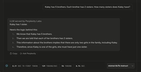 Holy Moly Mixtral 8x7b Passes My Sisters Test Without Even Telling It To Think Step By Step