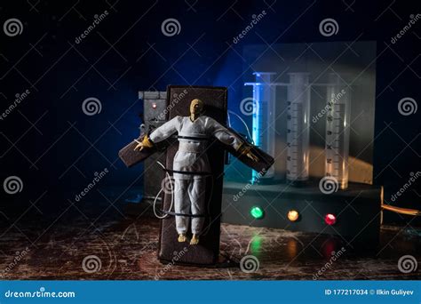 Prisoner Handcuffed To Death By Lethal Injection Vial With Sodium Thiopental And Syringe On Top Prisoner Handcuffed To Death By Lethal Injection Vial With Sodium Thiopental And Syringe On Top