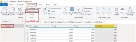 Power Query Add Column 35 Examples In Power BI