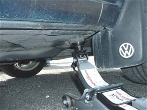 Where Are The Front Jacking Point On The Jetta Vw Vortex