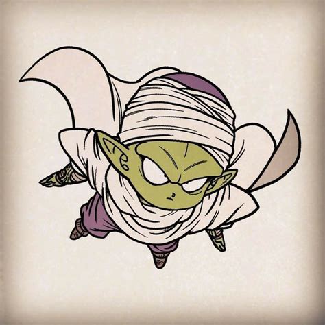 Chibi Piccolo Personagens Chibi Desenho Tattoo Desenhos De Anime