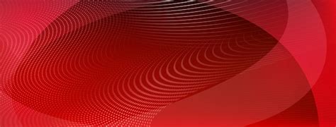 Premium Vector Abstract Background Made Of Curves And Halftone Dots In Red Colors